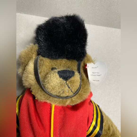 Ty | Holiday | Malcolm The Royal Guard Ty Moveable Arms Legs British Tall Plush Teddy Bear 99 ...